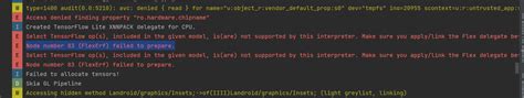 Select Tensorflow Ops Included In The Given Model Isare Not