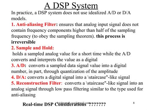 Digital Signal Processing Part1 Ppt