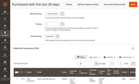 Magento 2 Customer Segmentation Extension By Mirasvit