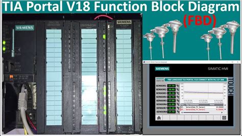 Tia Portal V18 Fbd Language Instrument Sensors Tia Portal Hmi Tutorial