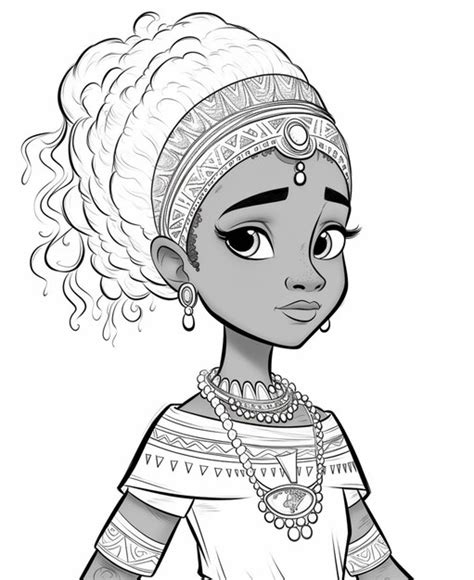 76000 African Girl Drawing Pictures