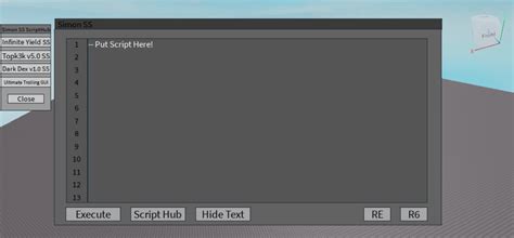 My First SS Executor R Robloxhackers