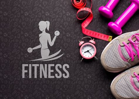Premium Psd Fitness Class Equipment And Measurement
