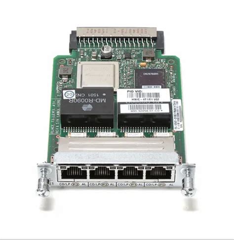Cisco 4 Port Clear Channel T1 E1 High Speed WAN Interface At Best Price In Bengaluru
