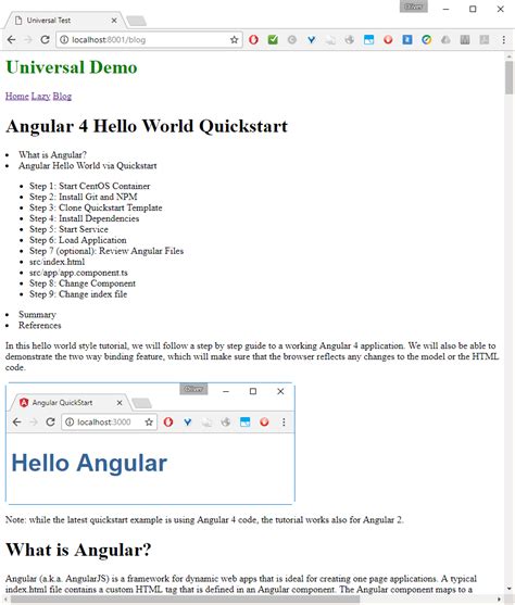 angular 4 automatic table of contents part 2 adding links