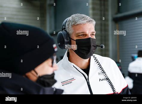 Spa Francorchamps Lmdh Test Jonathan Diuguid Managing Director Porsche Penske Motorsport