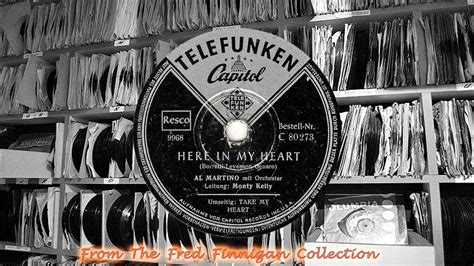 Al Martino Here In My Heart1952 Youtube