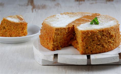 Bolo De Cenoura Com Farinha De Aveia Receita Simples E Saudável Para O