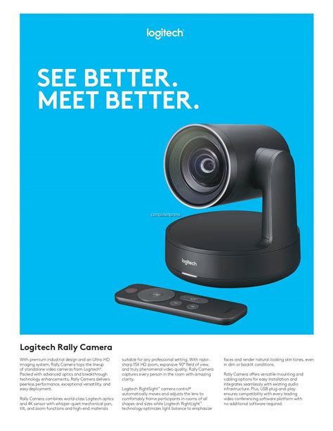 Logitech Rally Camera Camera Only