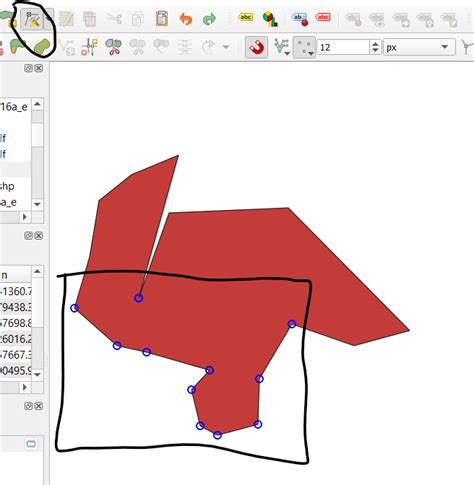 Editing Deleting More Than One Node At Once In QGIS Geographic Information Systems Stack