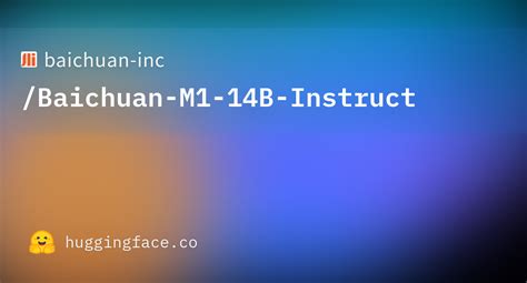 Baichuan Inc Baichuan M B Instruct Hugging Face