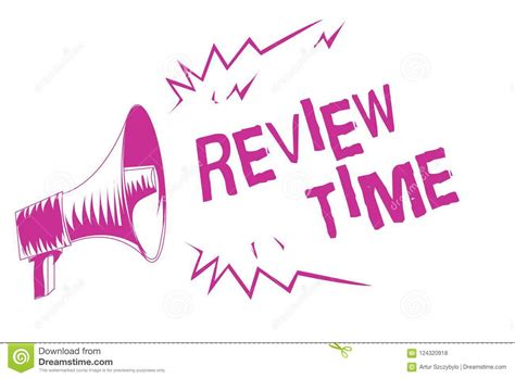 Word Writing Text Review Time Business Concept For Situation Or System Its Formal Examination