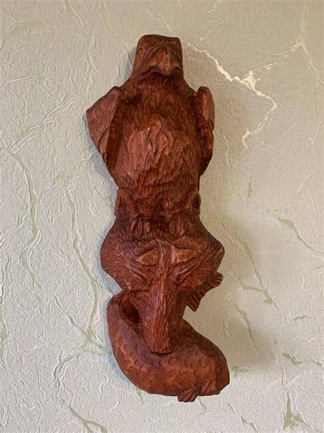 Статуэтка из дерева фигурка из дерева скульптура 4 мира скульптура из дерева фигурка