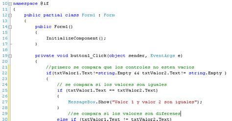 Explicando Codigo Ejemplos De If