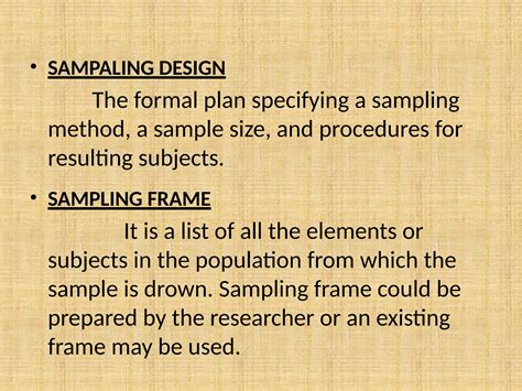 Sampling And Types Of Sampling Presentation PPT Pptx