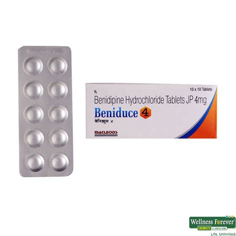 Buy Beniduce 4mg 10 Tablets Online At Best Prices Wellness Forever