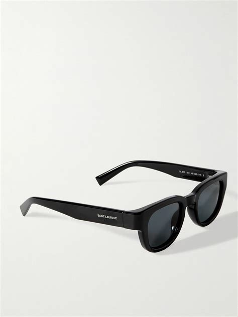 Saint Laurent New Wave Round Frame Acetate Sunglasses Saint Laurent