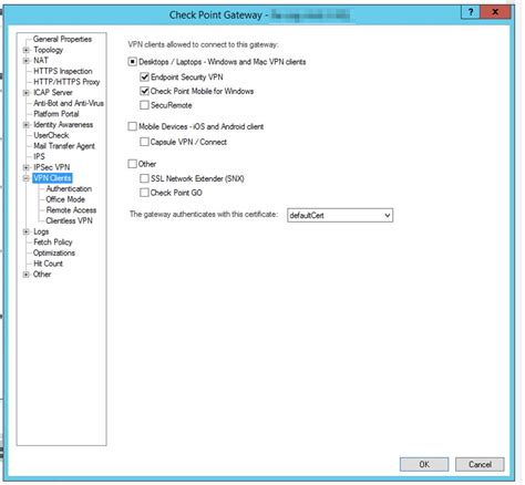 endpoint security failed to create new site reaso check point