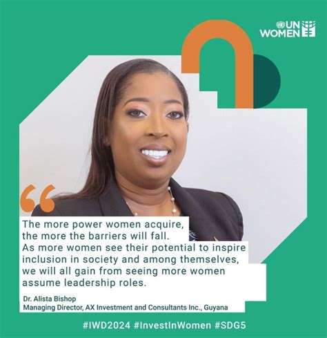 Late Post Representing Guyana At The Un Caribbean Women For Iwd24 Dr Alista Bishop Fcca