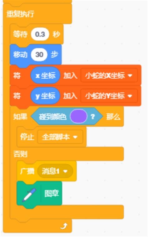 用scratch实现一个贪吃蛇游戏 上 scratch编程