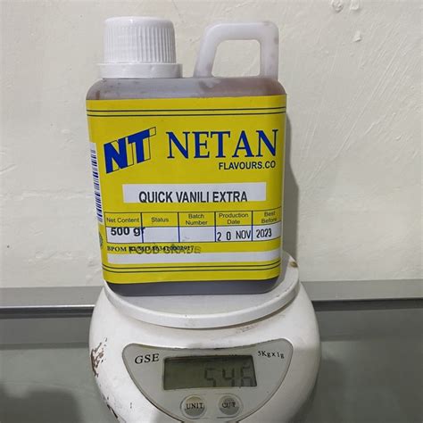 Jual Quick Vanili Ekstra 500 Gram Quick Vanili Extra Vanili Cair Kental Wangi Khas Bangka