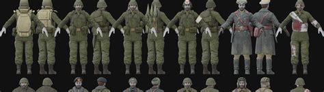 The Cold War Collection Uniforms Part 1 Soviet At Foxhole Nexus