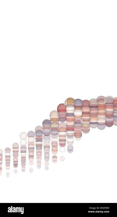 Colorfed Abstract Overlapping Circles Bubbles Or Ellipses Pattern Digital Generative Art For