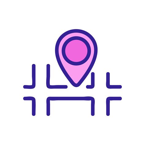 Marker Pointer Icon Vector Isolated Contour Symbol Illustration Vector Art At Vecteezy