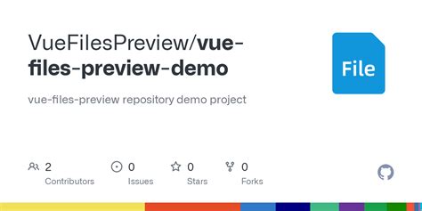 Github Vuefilespreviewvue Files Preview Demo Vue Files Preview