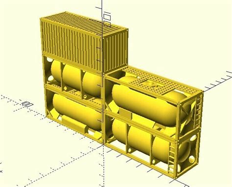 Free 3d File Container Ho Tank Model 2・3d Print Design To Download・cults