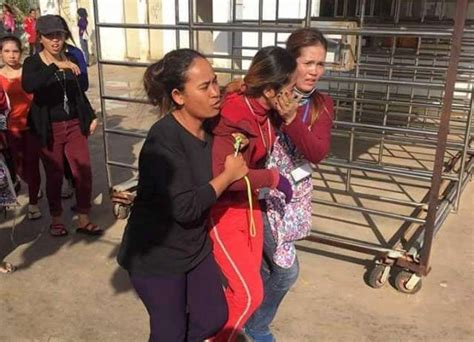 កម្មការិនីរោងចក្រឡុងលិកចំនួន៥៣នាក់ បានដួលសន្លប់ព្រោះភ័យតក់ស្លុតនឹង