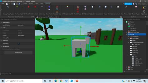 Why Can T I Animate A Custom Made Model Art Design Support Developer Forum Roblox