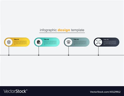 Set Line Face Recognition Eye Scan Fingerprint Vector Image