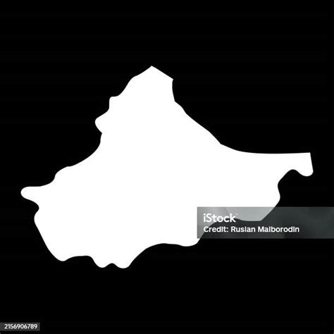 Brcko District Map Administrative District Of Federation Of Bosnia And Herzegovina Vector