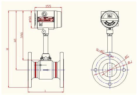 Custom Sales Water Steam Application Vortex Flow Meter Promotions Price Yantai Auto Instrument