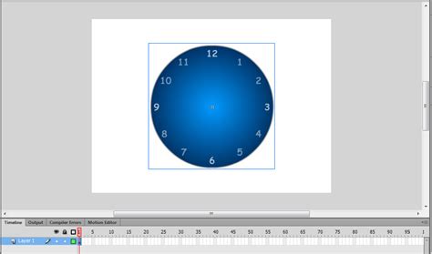 Jam Analog Adobe Flash Cs6 Sebuah Catatan