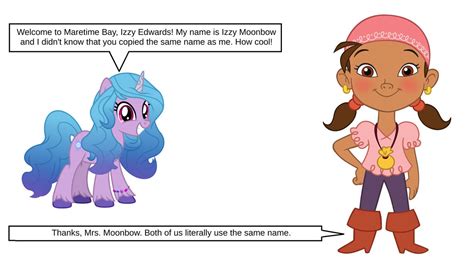 Izzy Edwards Meets Izzy Moonbow By Brokenadam On Deviantart Izzy Edwards Meets Izzy Moonbow By Brokenadam On Deviantart