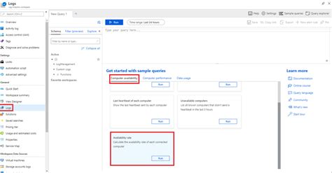 Hdinsight의 Azure Monitor 로그를 사용하여 클러스터의 가용성을 모니터링하는 방법 Microsoft Learn