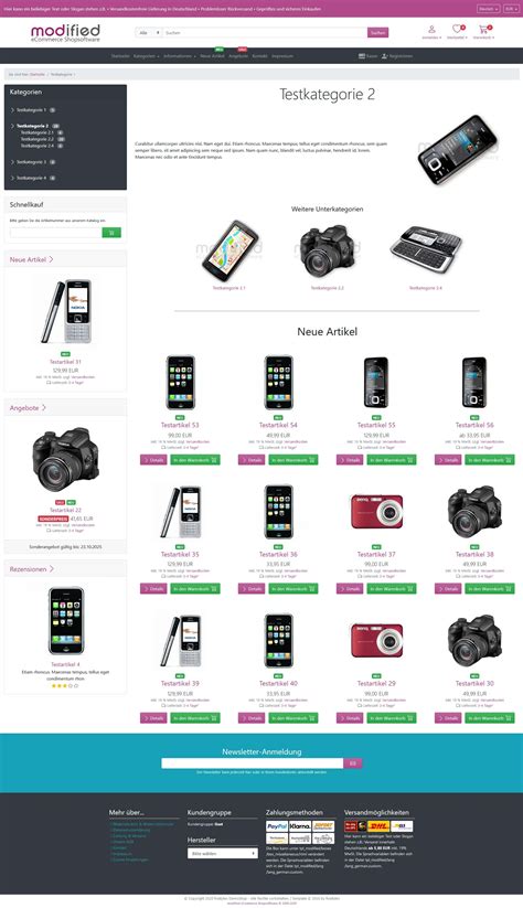 Bootstrap Basic Responsives Template Fivebytes Modul Und Template Shop