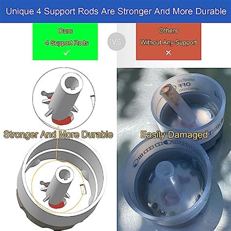 Novino 91538 Lighted Control Knobs For Weber Summit Grill 2012 40060