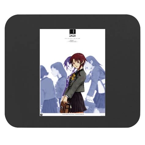 Serial Experiments Lain Ps1 Promo Mouse Pads Sold By Derekdchen Sku