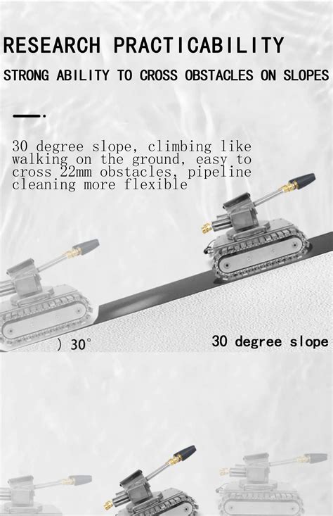 Innovation Smart Pipe Cleaning Robot High Suction Hood Cleaning Robot