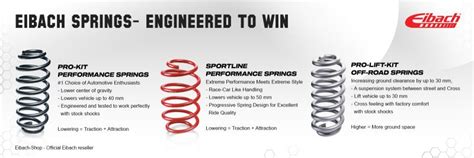 Eibach Performance Springs
