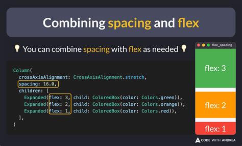 New Spacing Argument In Rowcolumn Flutter 327