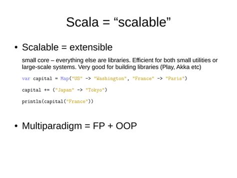 From Java To Scala Advantages And Possible Risks PPT