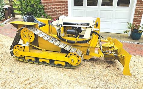 Farm Cub Dozer Tracks Driven Independently Frank Smith Likes A Challenge And He Likes Working
