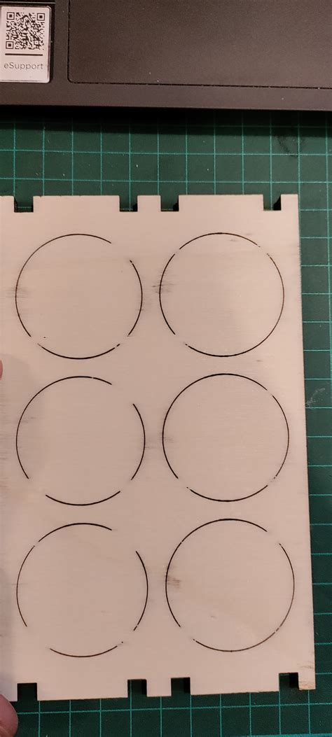 Cutting Curved Sections Does Not Work Well Not Cut All The Way Through Lightburn Software