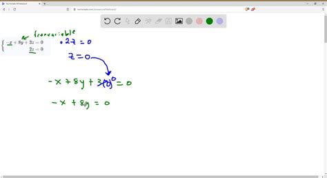 solved the systems of linear equations are in upper triangular form