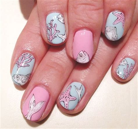 40 Beach Themed Nail Art For Summer Ideas 38 Style Female