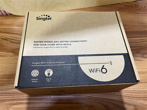 Singtel Wi Fi Mesh Extender Computers And Tech Parts And Accessories Networking On Carousell
